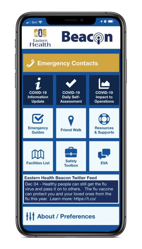 Beacon App – Eastern Health