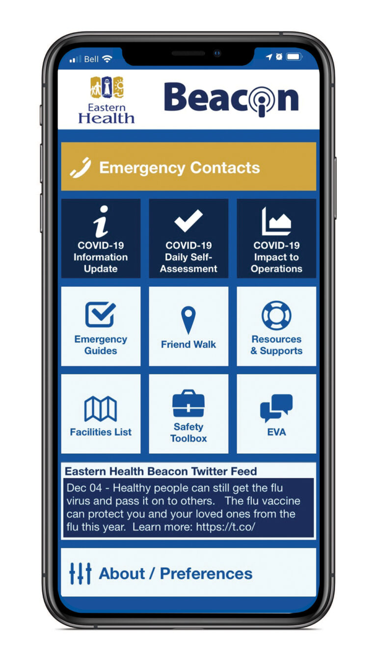 Beacon App – Eastern Health